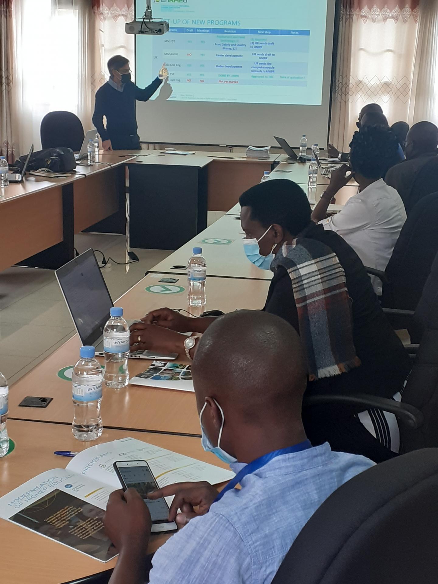 UR-CAVM, an intensive mid-term visit! - EnRHEd