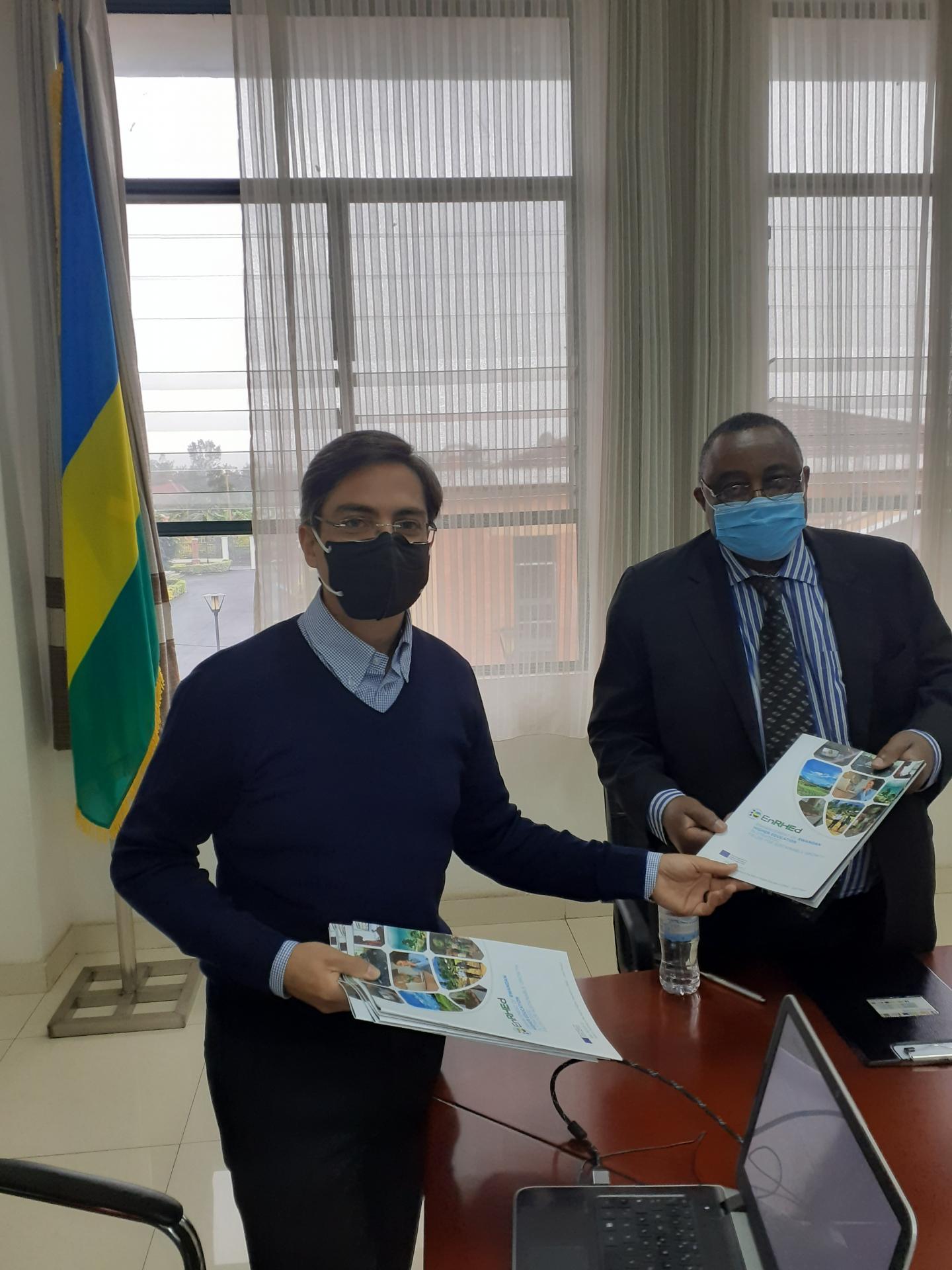 IPRC-Musanze welcoming EnRHEd delegation - EnRHEd